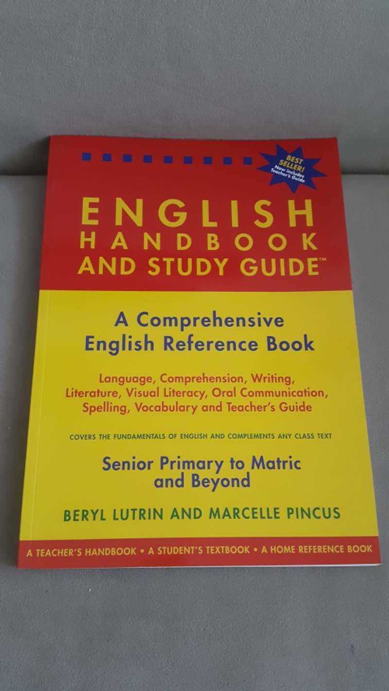Language Studies - NEW English Handbook and Study Guide. Brand New. By ...