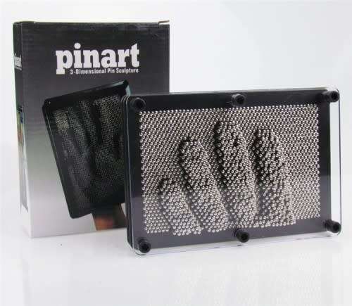 Desktop & Novelty - 3D pinart sculpture Frame Image Captor Metal Pin ...