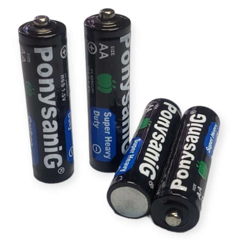 Single Use Batteries - Battery 60 Ponysaning 1.5V Aa Batteries In a ...