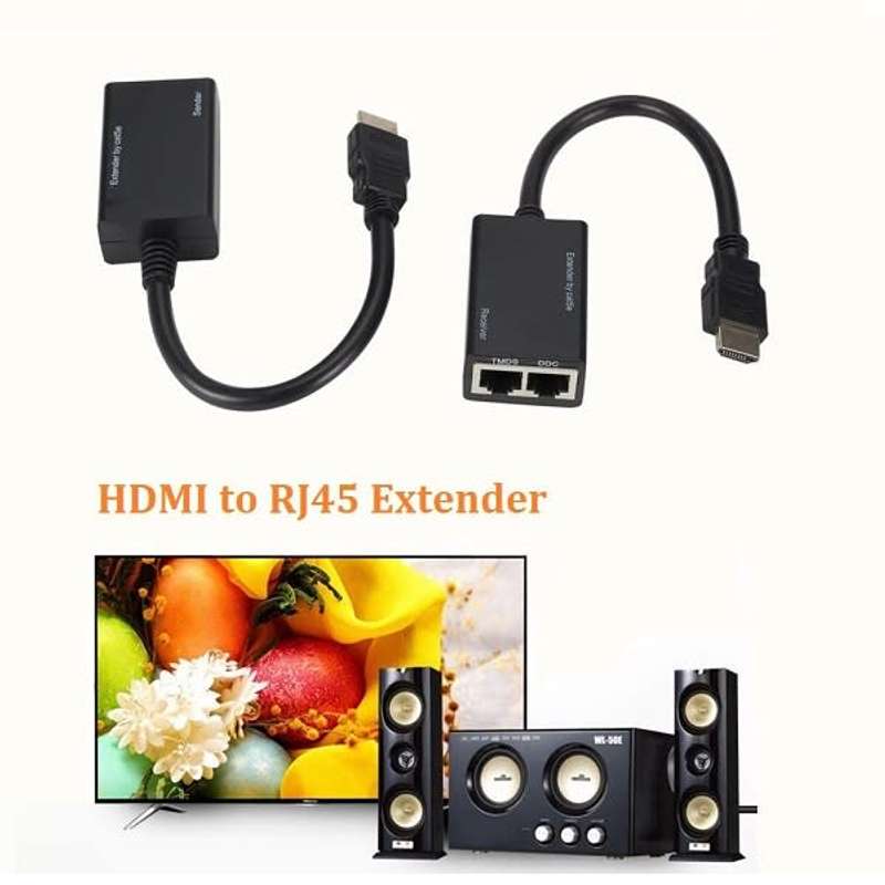 HDMI - Hdmi To 2-Way Rj45 Converter for sale in Johannesburg (ID:622845214)