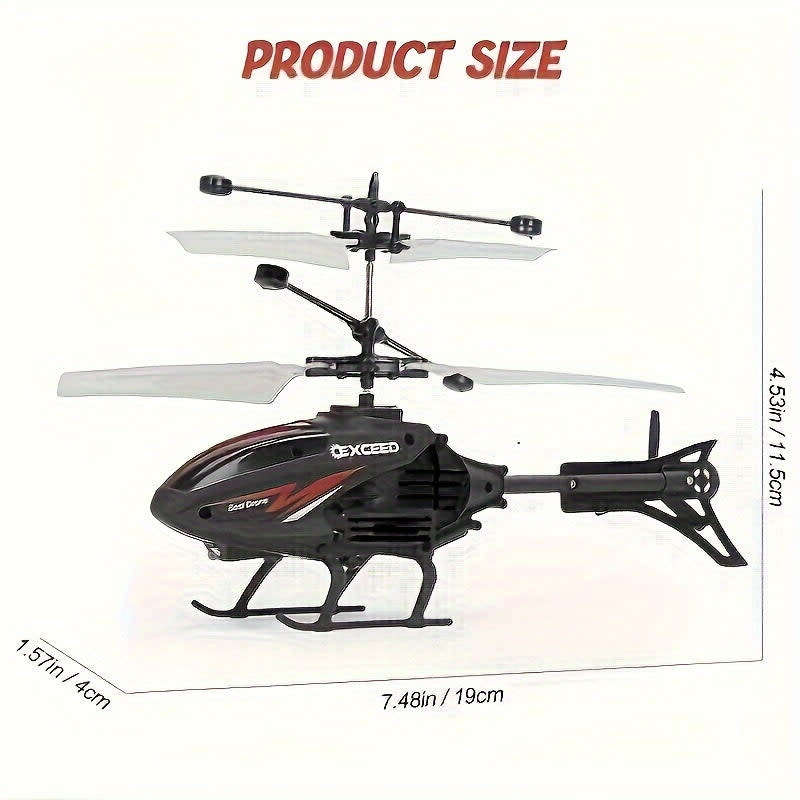 Helicopters - Helicopter With Remote Control Gesture Sensing Light Anti ...