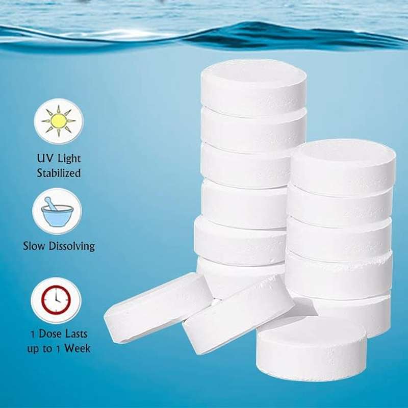 Pool Equipment & Parts - Clear Pool Cleaner Tablets 3 Slow Dissolving ...