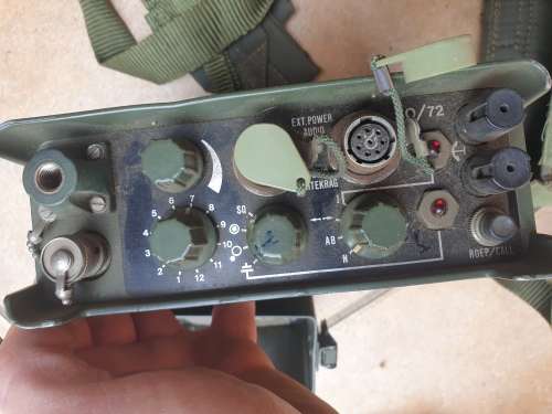 Kit - complete original bushwar era SADF issue & used A-72 VHF ground ...