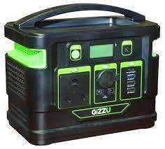 UPS - GIZZU 518 PORTABLE POWER STATION IN BOX WITH ACCESSORIES was sold ...