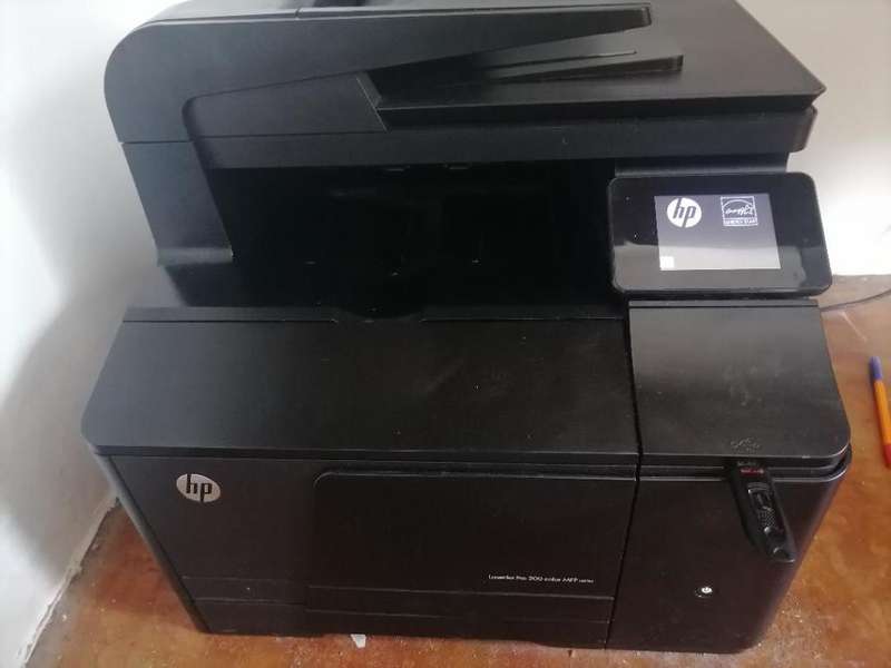 Printers - HP LAZERJET PRO 200 COLOUR MULTIFUNCTION LAZER PRINTER was ...