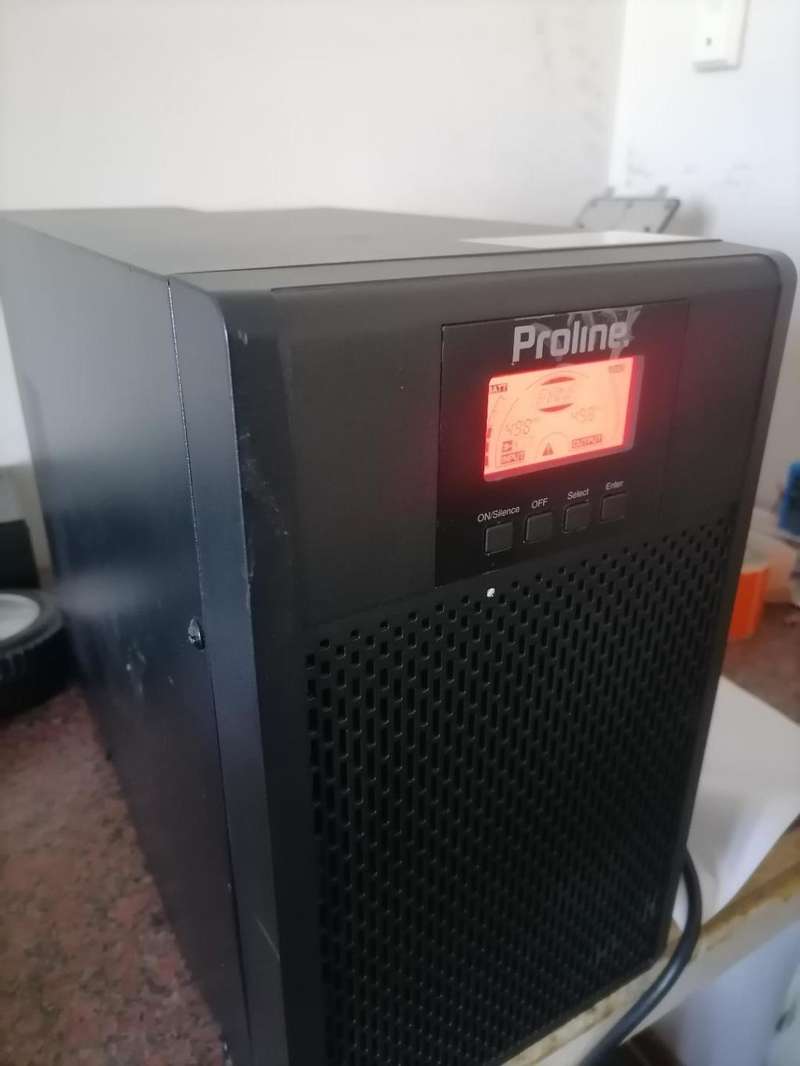 UPS - PROLINE I3000 G2 3KVA UPS WITH BUILT IN BATTERIES, WORKING, POWER ...