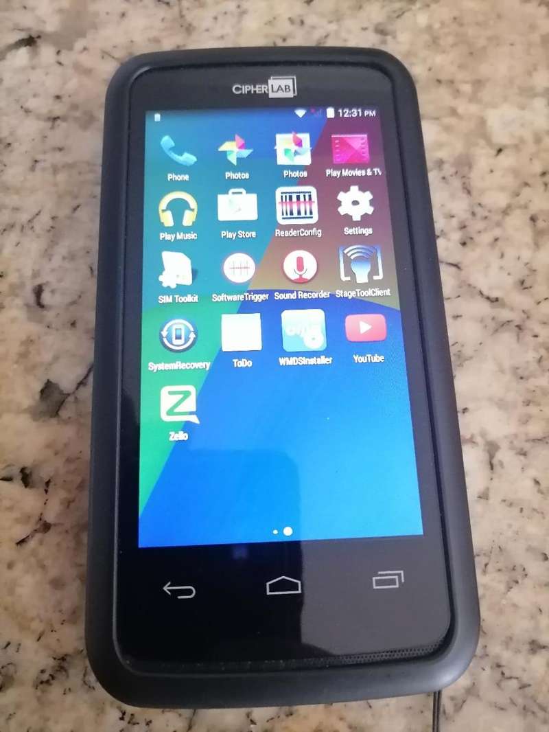 Devices - *CIPHERLAB RS30 COMPUTER/PHONE/BARCODE SCANNER was sold for ...