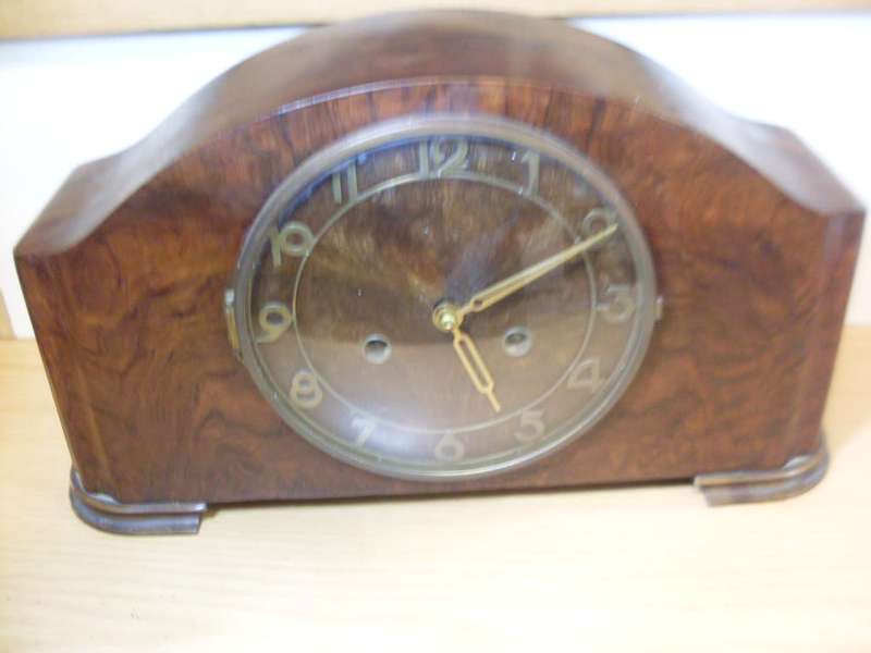 Mantel Clocks - VINTAGE KIENZLE MANTLE CLOCK WITH ORIGINAL KEY ...