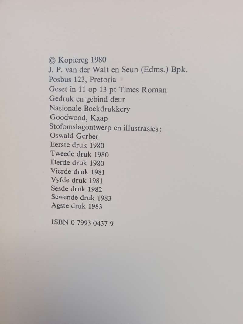 Afrikaans Fiction - Liewe ma briewe van kleinjan / Johan van Pletzen ...