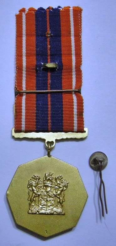 SADF & SANDF - Full Size Pro Patria Medal Numbered 1 w/ Emblems ...