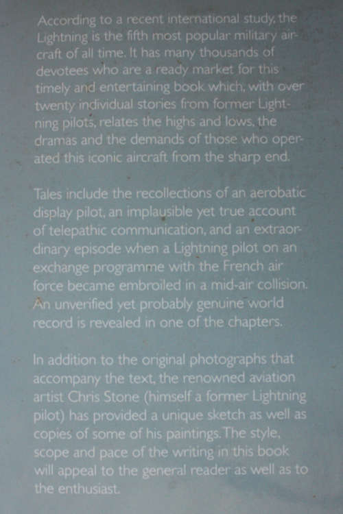 Books - The Lightning Boys, True Tales from Pilots of the English ...