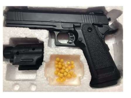 BB & Pellet Guns - R-833A 6mm BB Air Soft Gun Laser and Light - 5 ...