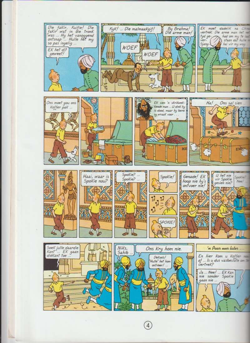 Africana Books - Tintin Die Avonture van Kuifie Die Blou lotus By Herge ...