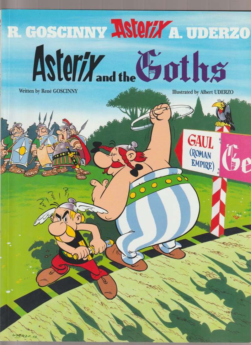 Comic Books - Asterix And The Goths By R Goscinny & A Uderzo cartoon ...
