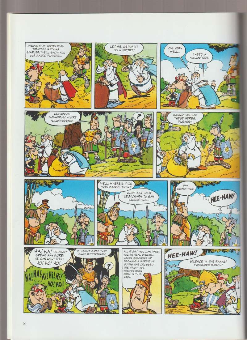 Comic Books - Asterix And The Goths By R Goscinny & A Uderzo cartoon ...
