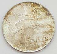 One Rand - 1982 South Africa Silver R1 Coin as per photo was sold for ...