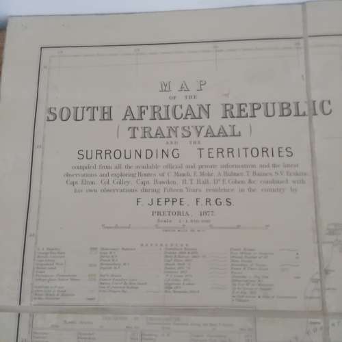 Other Africana - Africana - Map of the ZAR and surrounding territories ...