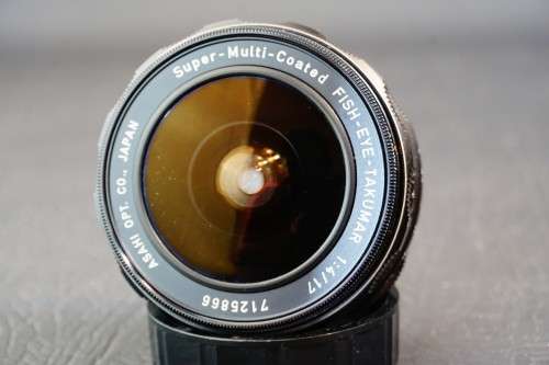 Lenses - Asahi Fish Eye Takumar 17mm F4 Lens in M42 Screw Mount ...