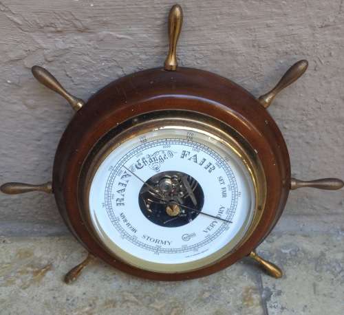 Barometers & Thermometers - vintage barigo barometer , german made was ...