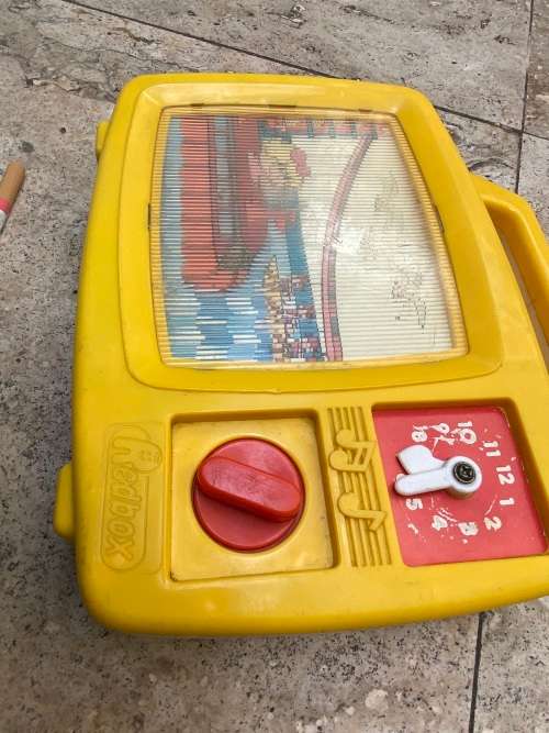 Vintage Toys - vintage Musical wind up redbox television TV 1985 was ...