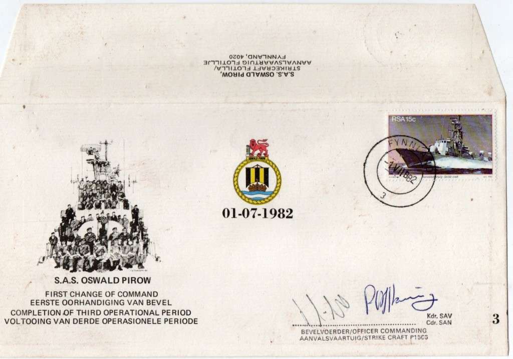 Republic of South Africa - South Africa, S.A.S. Oswald Pirow, 1st ...