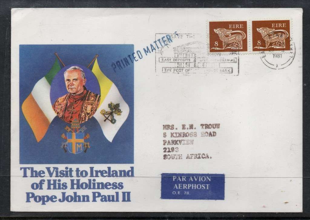 Republic of Ireland - Ireland First Day Cover new definitives 25 II ...