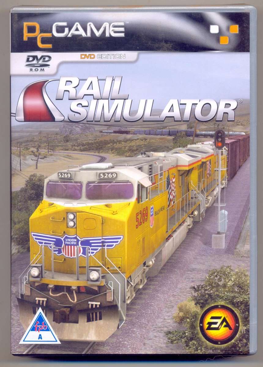Games - PC DVD Edition Game - by EA - RAIL SIMULATOR - Rating A
