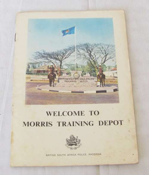 Books - 1975 - BSAP RHODESIA - Welcome to MORRIS TRAINING DEPOT - Rule ...