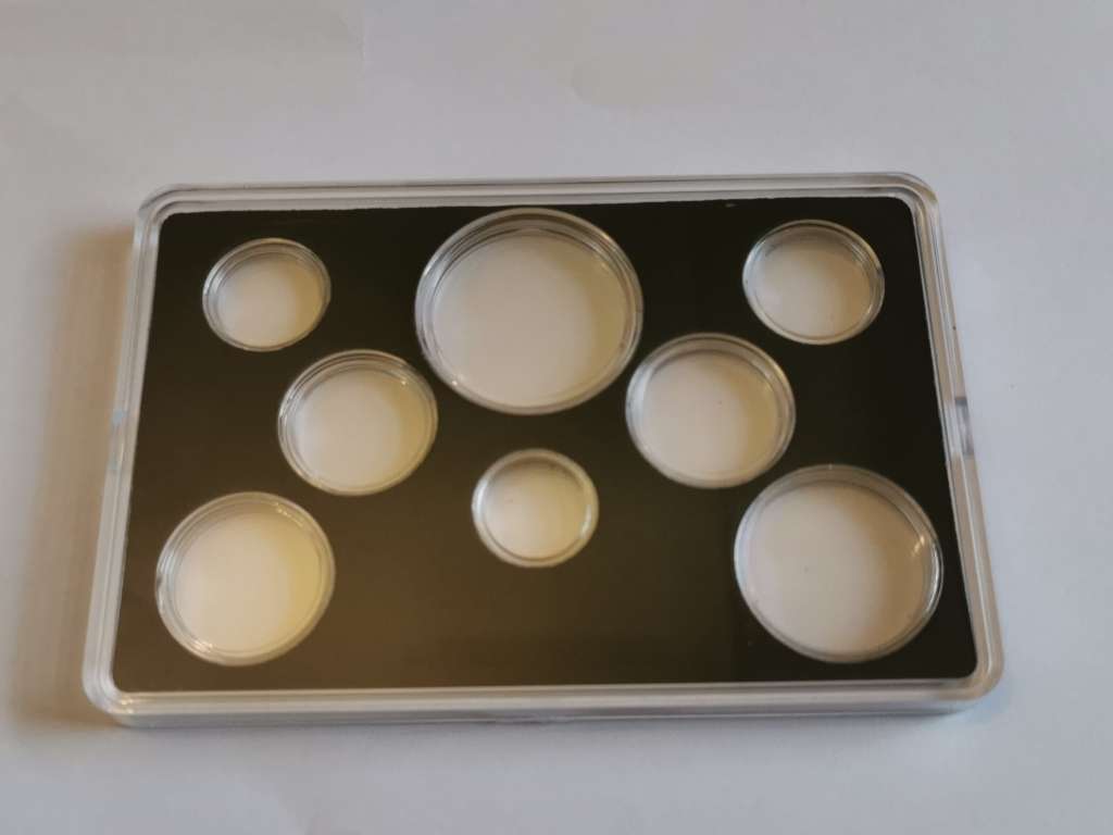 Coin Holders & Pockets - RSA Coins Set Box. R1 To 1/2 Cent. Coin ...