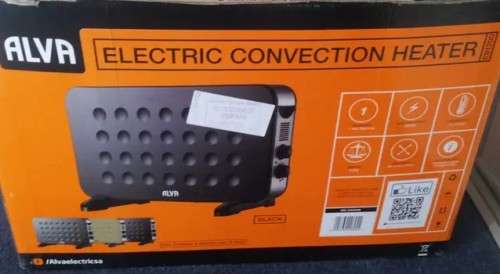 Heaters - Alva Convection Heater was sold for R367.00 on 12 Jul at 23: ...