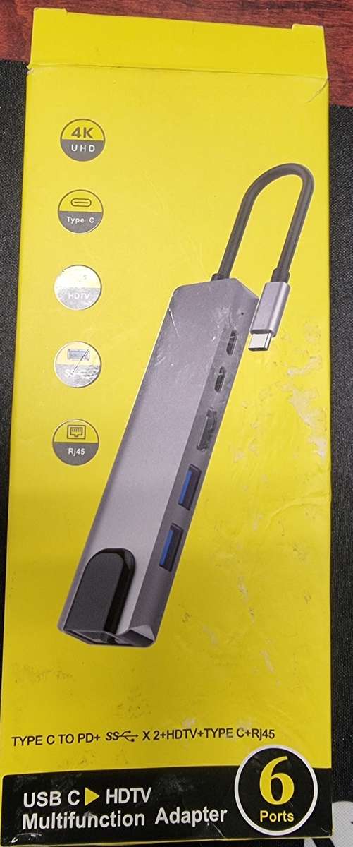 USB Hubs - NXTech USB C HDTV Multifunction Adapter 6 ports for sale in ...