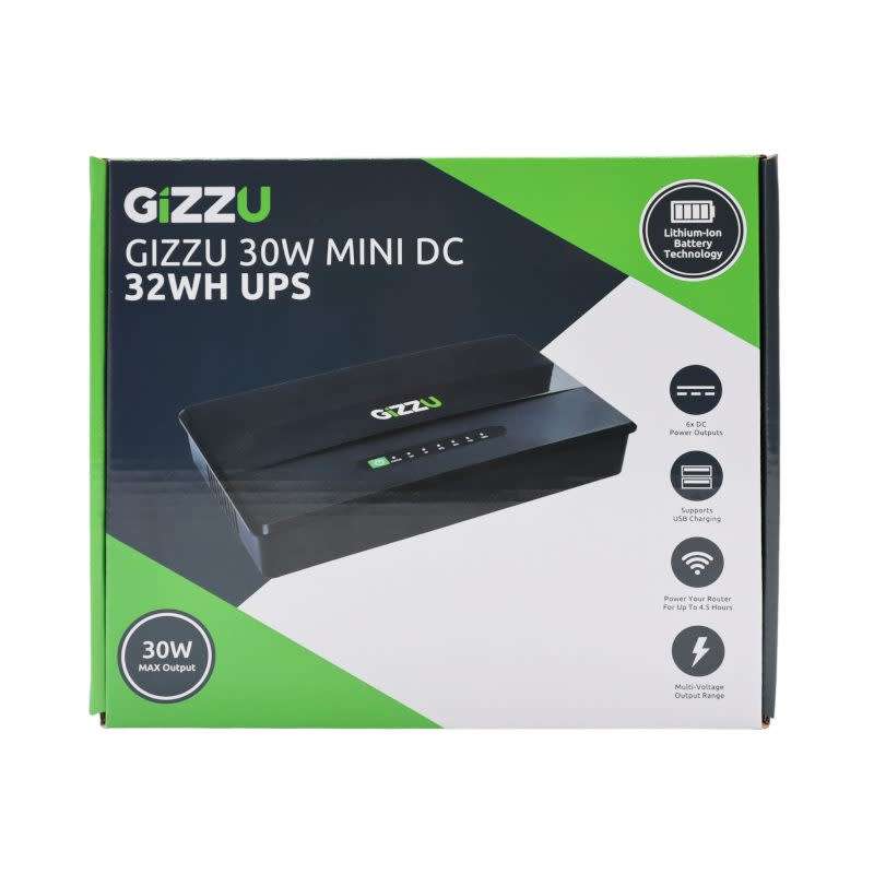 UPS Batteries & Components - GIZZU 30W 32Wh 8800mAh Mini POE DC UPS ...