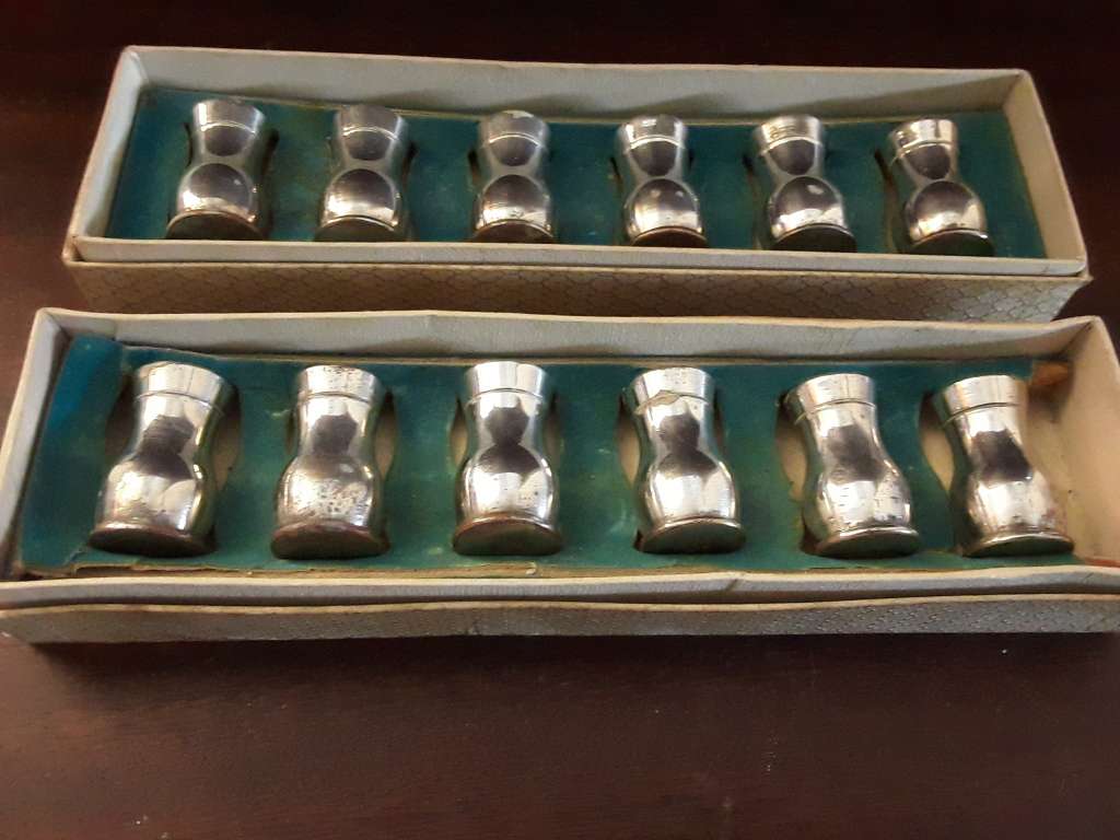 Silver - Louis Plate SPB 6 Sets of Salt And Pepper Shakers for sale in ...