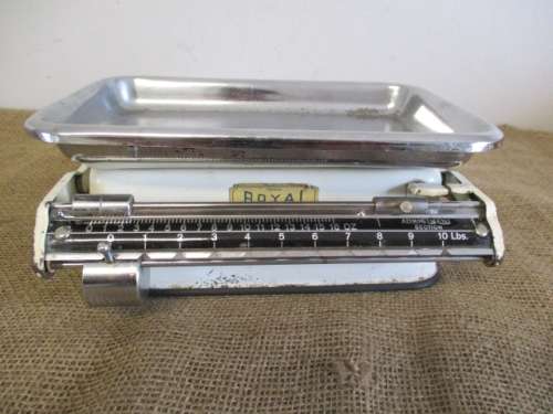 Scales & Weights - Vintage Foreign Royal 10lb Balancing Scale A Tower ...