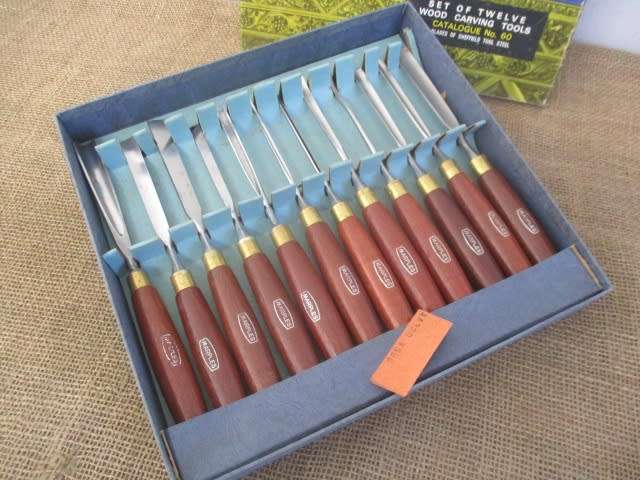 Files & Chisels - An Excellent Vintage Set of 12 Marples Catalogue 60 ...