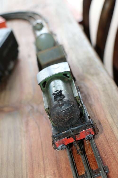 Train Sets - Vintage Hornby Clockworks "Great Western" Train set with ...