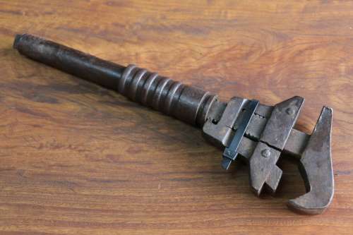 Tools - Beautiful Antique Adjustable Spanner was sold for R252.00 on 19 ...