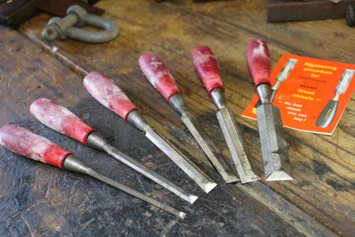 Tools - Vintage Set of `Footprint` Carpenters Chisels was sold for R654 ...