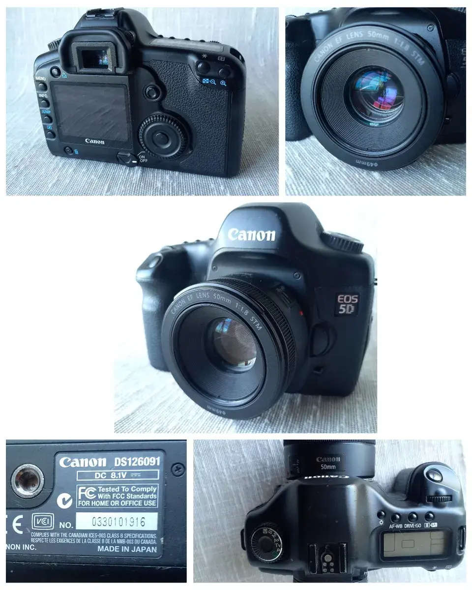 Digital SLR - Canon EOS 5D Mark 1 for sale in Johannesburg (ID:618978276)