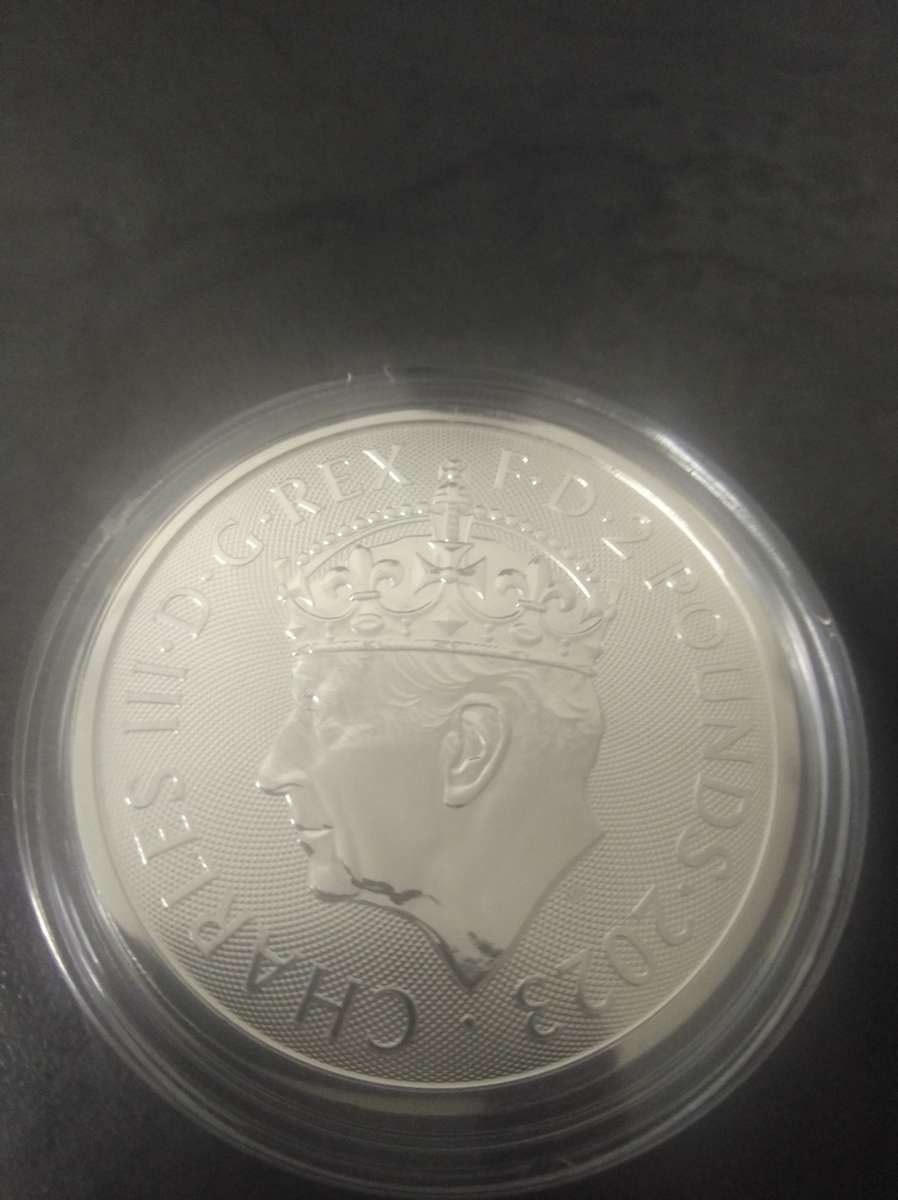 Gold & Bullion Coins - Britannia King Charles III 2023 fine silver ...