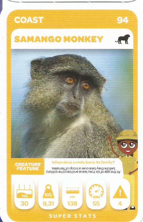 Trading Cards - PICK n PAY "SOUTH AFRICAN SUPER ANIMALS" - TRADING CARD ...