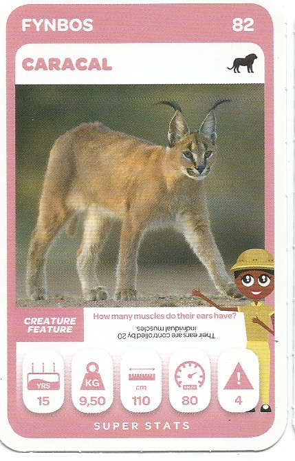 Trading Cards - PICK n PAY "SOUTH AFRICAN SUPER ANIMALS" SERIES 2 ...