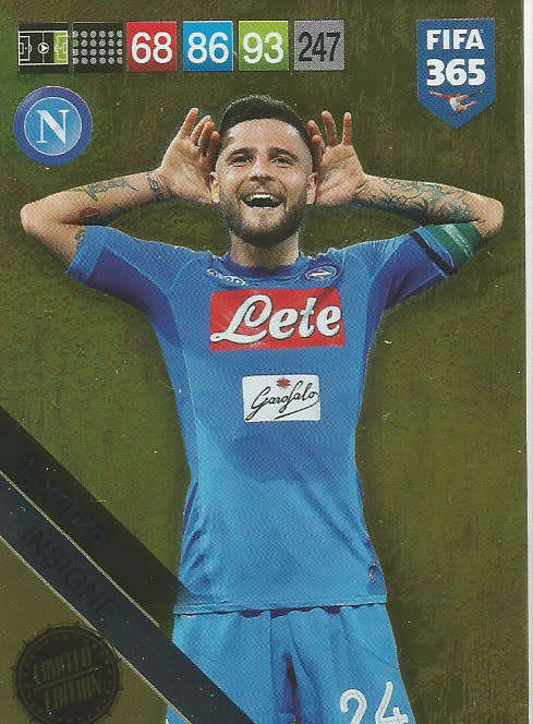 Trading Cards - LORENZO INSIGNE - FIFA 365 2019 EDITION - PANINI 2019 ...