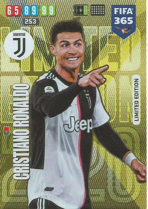 Trading Cards - CRISTIANO RONALDO - FIFA 365 2020 EDITION - - GOLD FOIL ...
