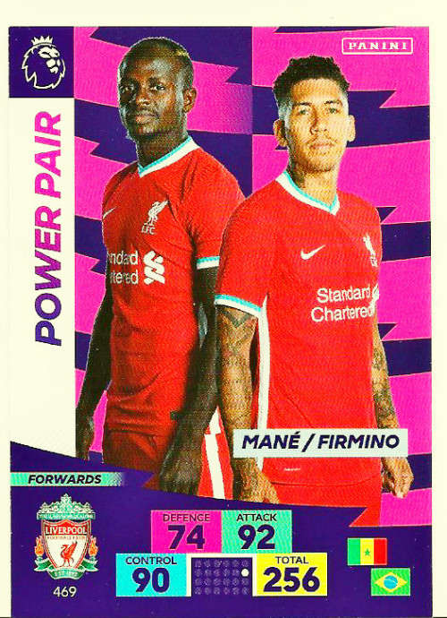 Trading Cards - LIVERPOOL FC - EPL ADRENALYN `PLUS` 2020/2021 - `POWER ...