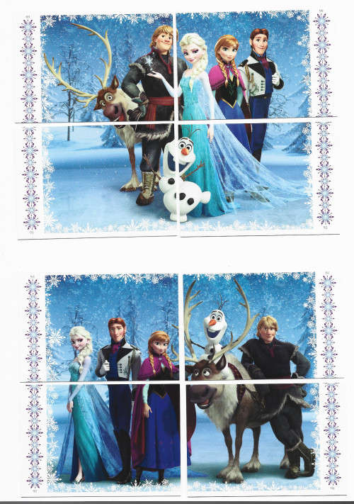 Trading Cards - FROZEN CARDS - TOPPS `DISNEY`s FROZEN` 2015 - LOT of 60 ...