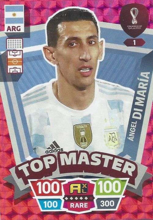 Trading Cards - ANGEL DI MARIA - PANINI `FIFA WORLD CUP 2022` QATAR ...