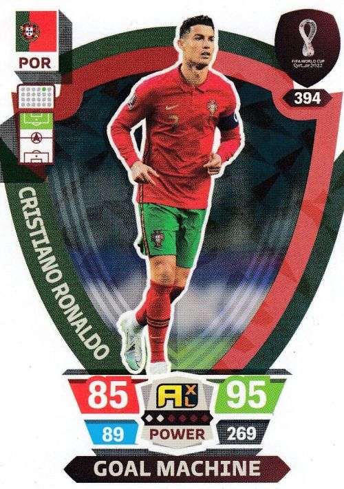 Trading Cards - CRISTIANO RONALDO - PANINI `FIFA WORLD CUP 2022` QATAR ...