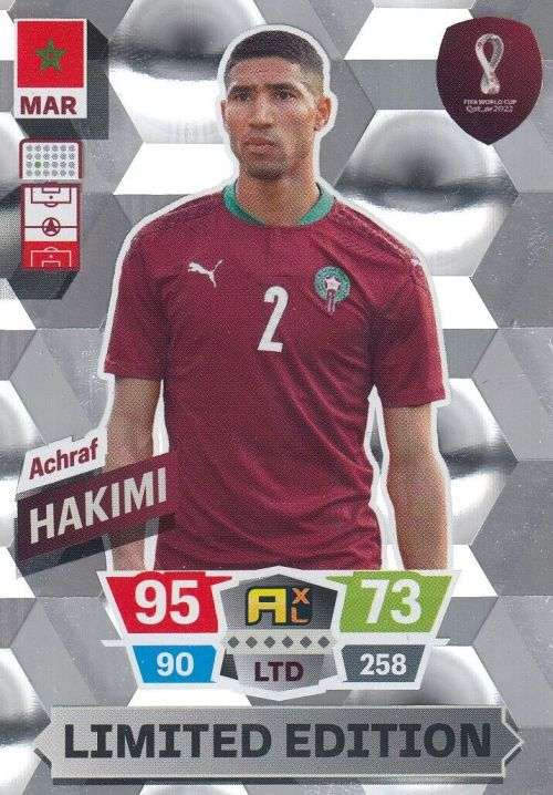 Trading Cards - ACHRAF HAKIMI - PANINI `FIFA WORLD CUP 2022` QATAR ...