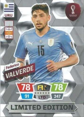 Trading Cards - FEDERICO VALVERDE - PANINI `FIFA WORLD CUP 2022` QATAR ...